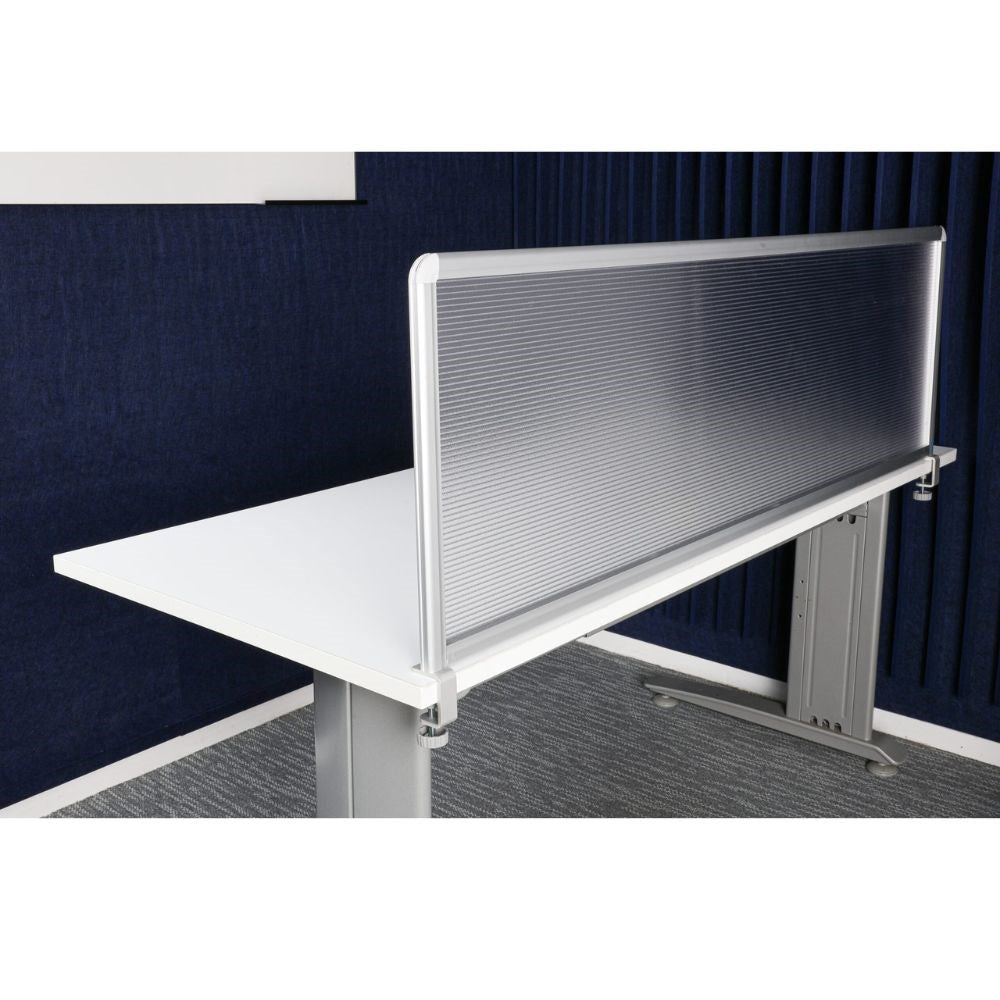 Boyd Desk Mount Partitions – Acoustic & Frosted | Office Furniture ...