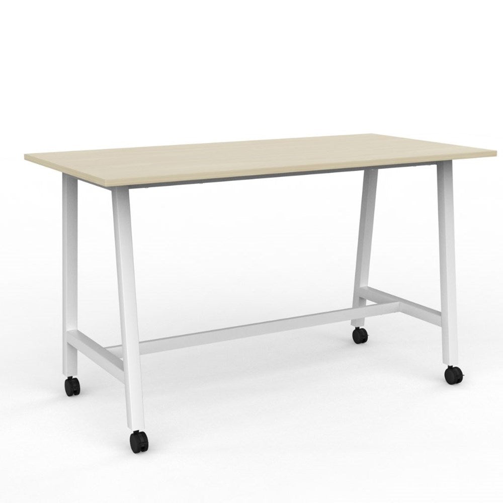 Cubit Bar Leaner with Castors | Office Furniture Warehouse