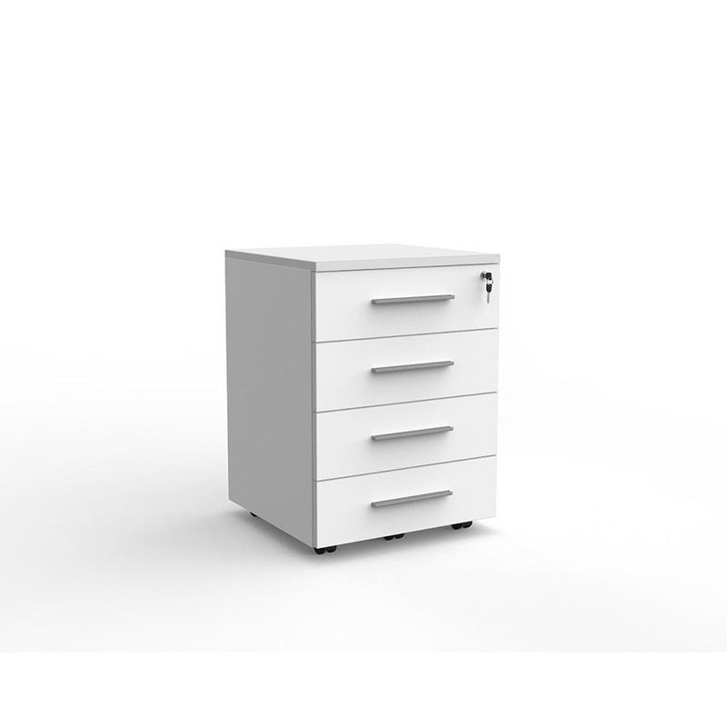 Cubit Locking 4-Drawer Mobile Storage Unit